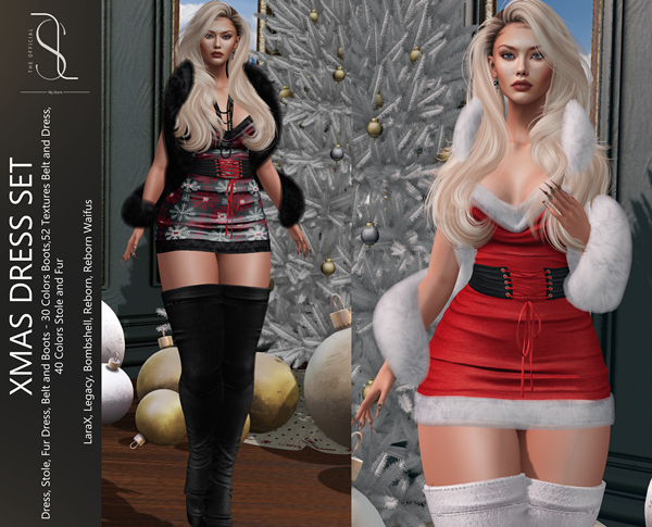 Second Life Marketplace - [LS] XMAS SET DRESS